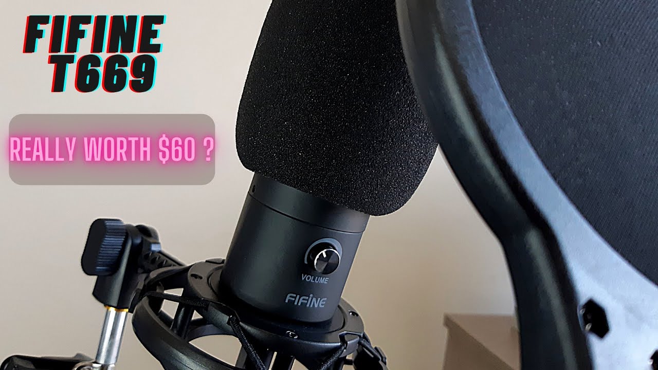 Fifine T-669 (Is $60 for a mic worth it?) - YouTube