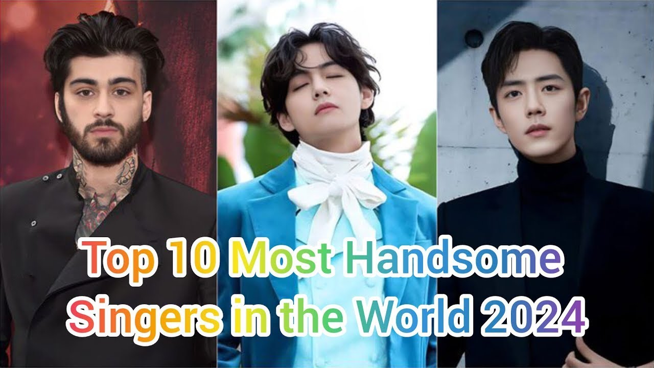 Top 10 Most Beautiful Male Singers In The World. - YouTube