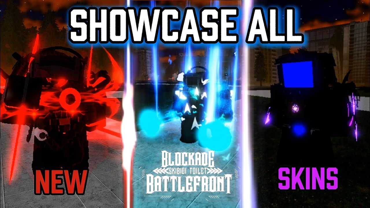 SHOWCASE ALL NEW SKINS IN ST: BLOCKADE BATTLEFRONT | ROBLOX - YouTube