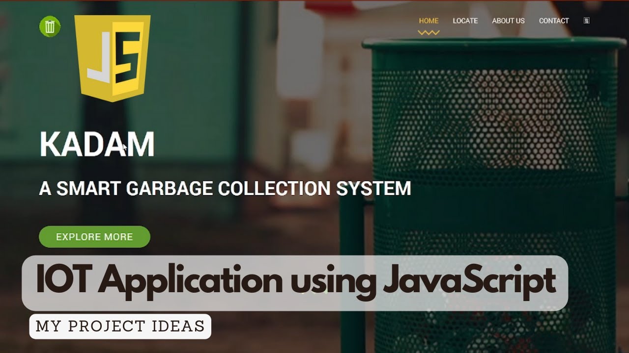 IOT Application using JavaScript | HTML & CSS | JavaScript Projects ...