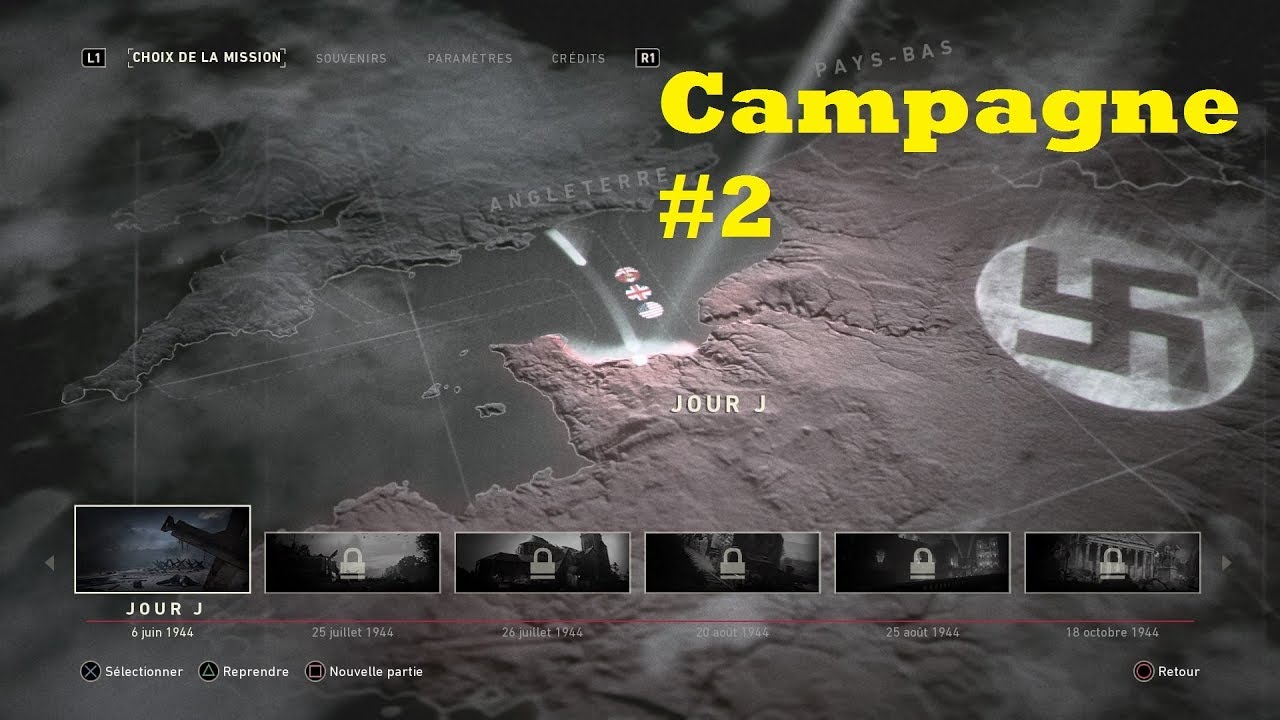Campagne : Call of duty ww2 - YouTube