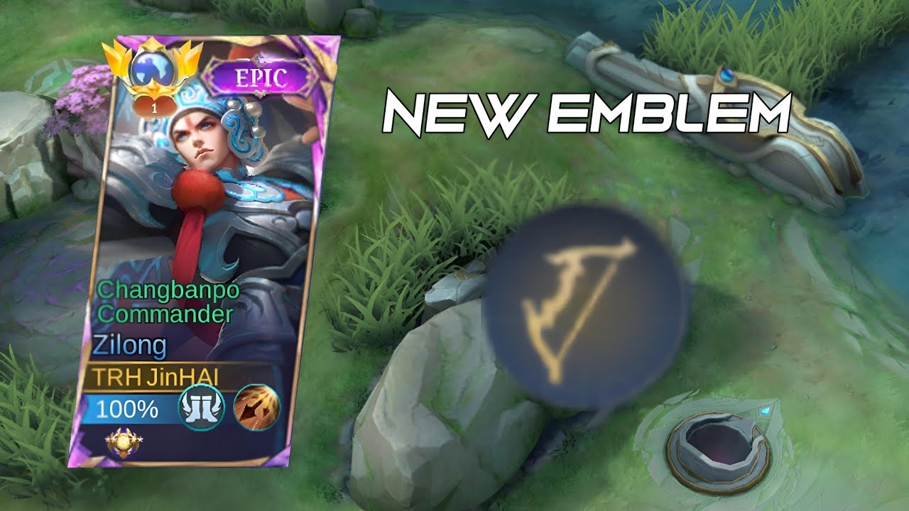 FINALLY FOUND THIS ZILONG NEW MARKSMAN EMBLEM - YouTube