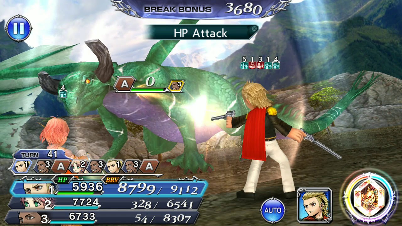 [DFFOO] FFV Lenna EX - 45k (Sazh, Lenna, King) - YouTube