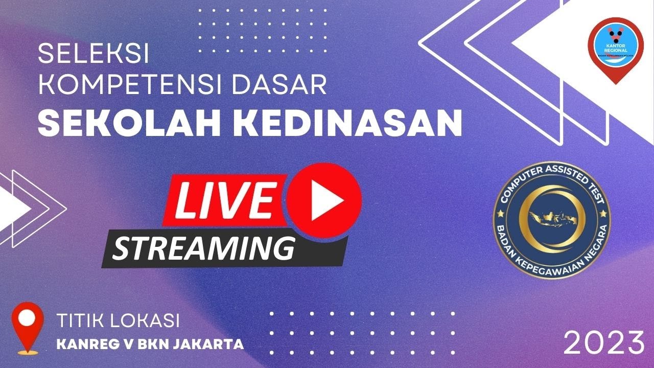 SELEKSI KOMPETENSI DASAR SEKOLAH KEDINASAN SESI 1 Part 2 [14062023 ...