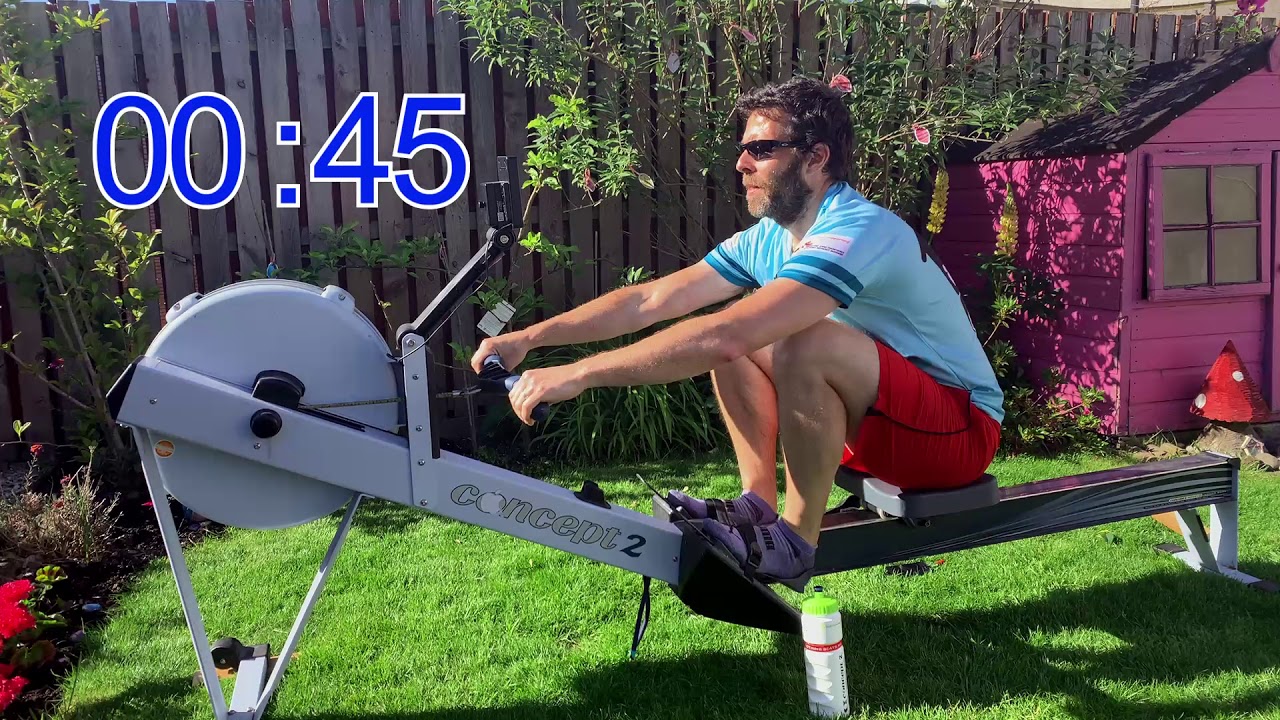 Indoor Rowing Workout 4min x 8 at 24spm - YouTube