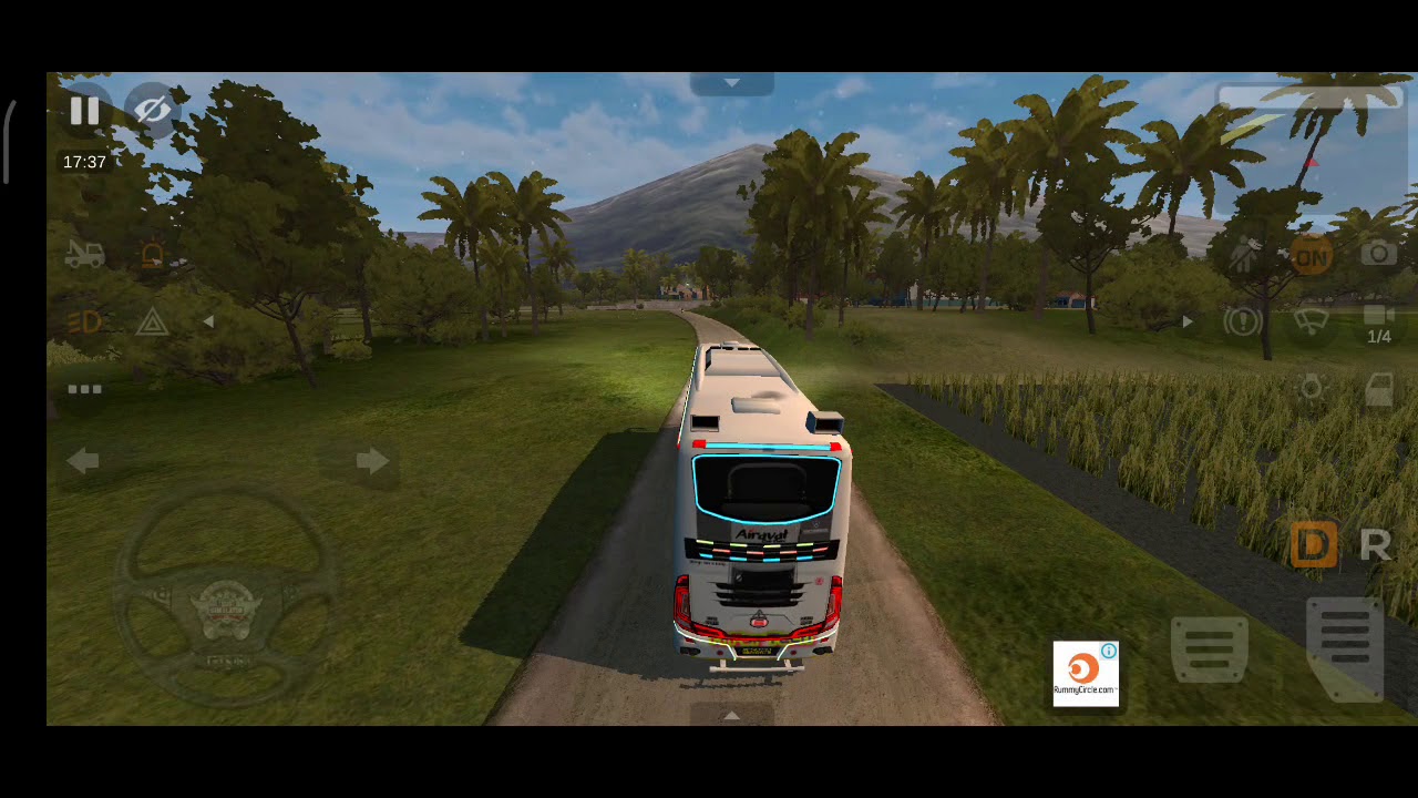 off road driving Bus Simulator Indonesia #Bussid - YouTube