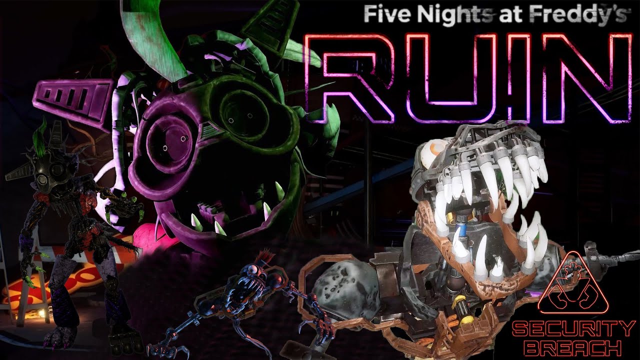 I Don't Have Your Eye's Roxy!?! Five Nights At Freddy’s Security Breach ...