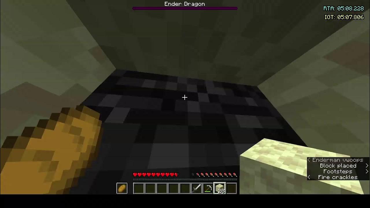 Speedrunning Minecraft Set Seed for PB (1.16.1) - YouTube