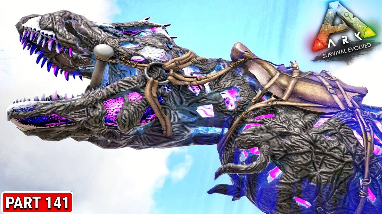 My Corrupted Ascended Celestial Rex Taming 🔥 Ark New Mega Modded