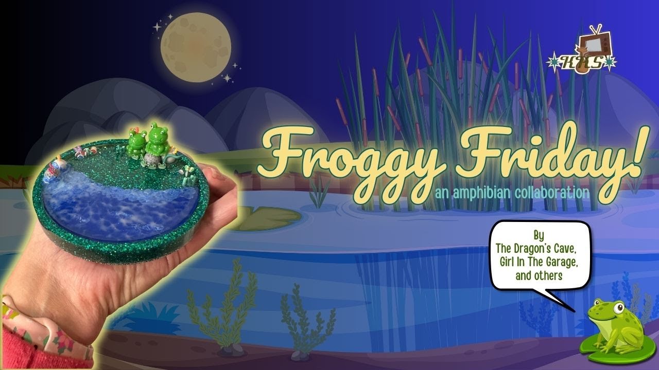 Froggy Diorama Trinket Dish | It's Froggy Friday! - YouTube