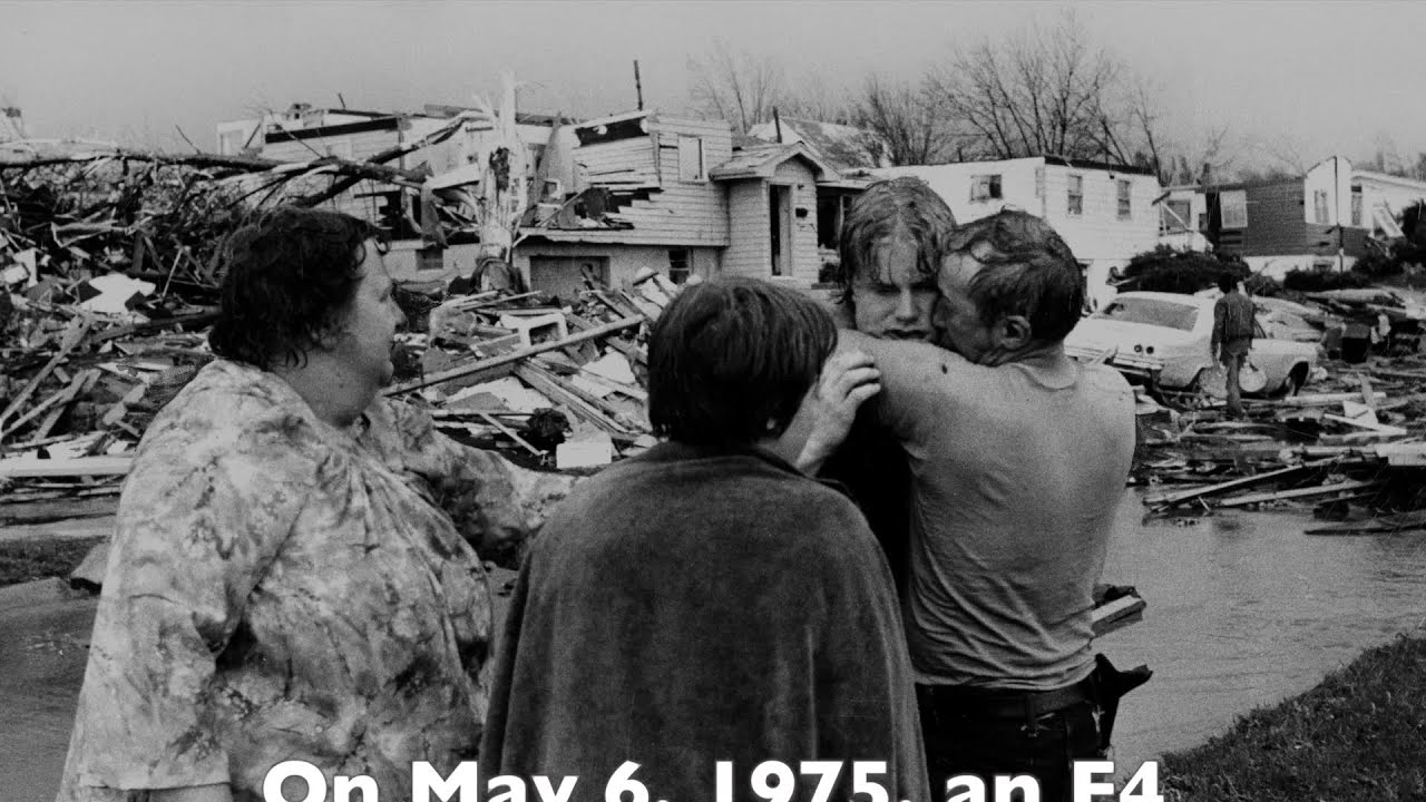 Flyover of path of 1975 tornado in Omaha - YouTube