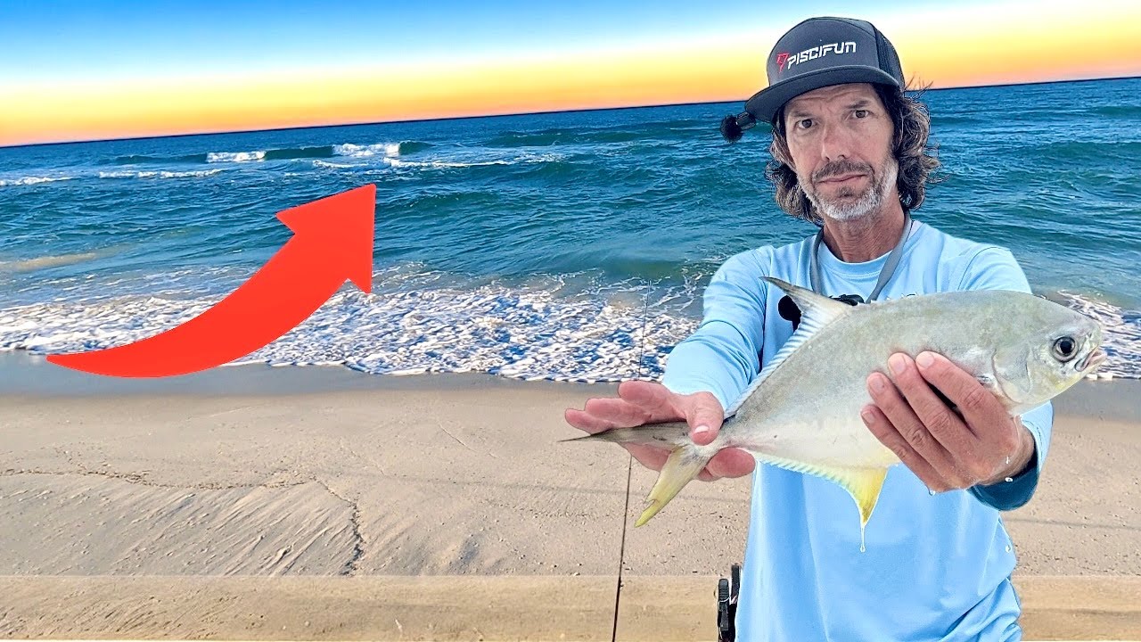 Surf Fishing Strong Current. Do This To Maximize Hook-Up's. - YouTube