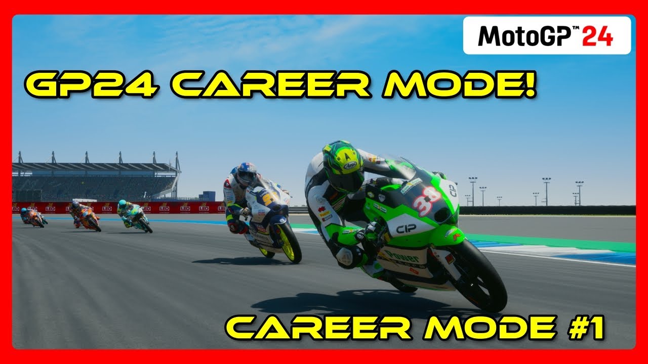 MotoGP24 | Moto3 career Mode Part 1 'Thailand Debut!' - YouTube