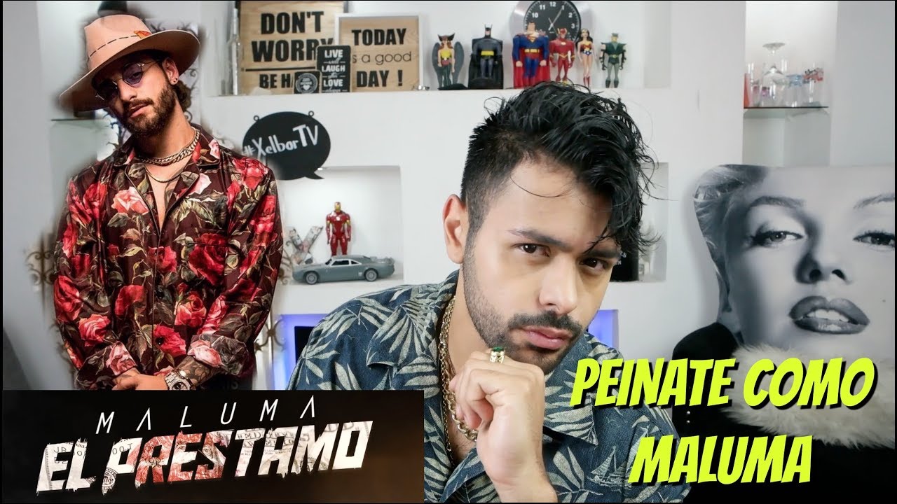 Peínate como Maluma | El Préstamo hairstyle | Xelbor - YouTube