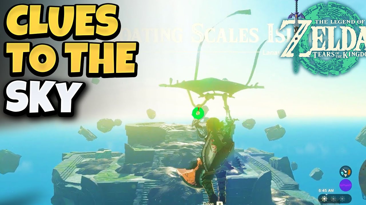 King's Scale Through Droplets - Clues to The Sky | The Legend of Zelda ...
