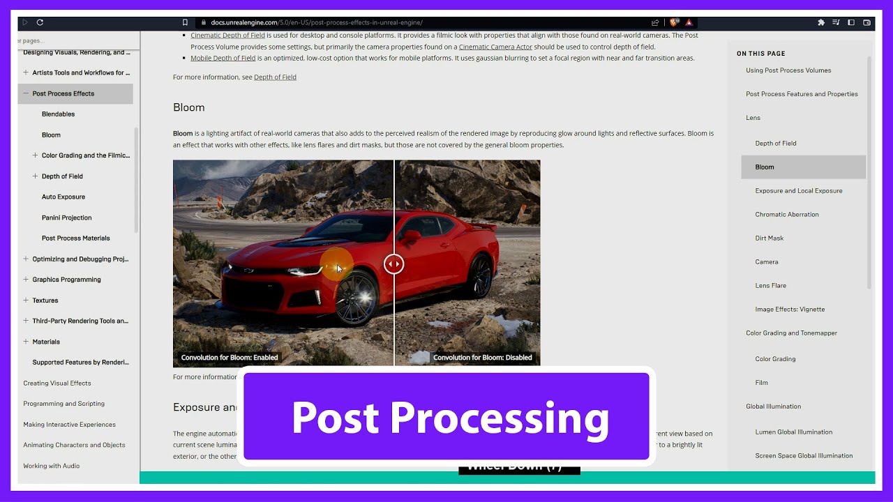 Post Processing in Unreal Engine 5 (Part 41) - YouTube