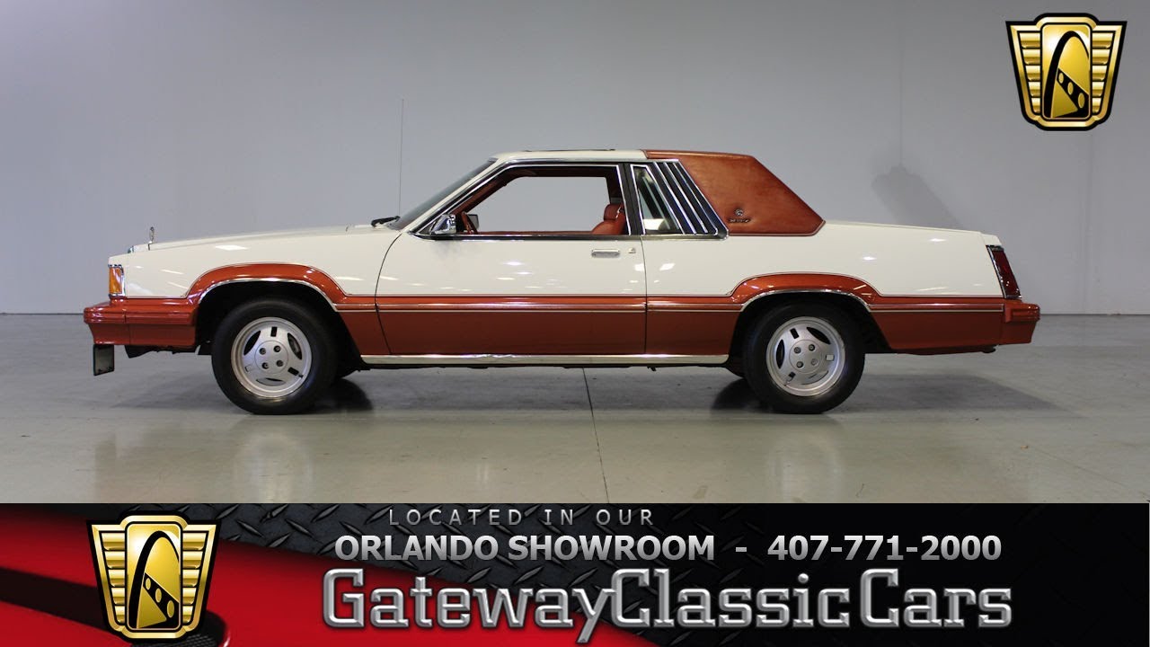 1980 Mercury Cougar XR7 Gateway Orlando #1100 - YouTube