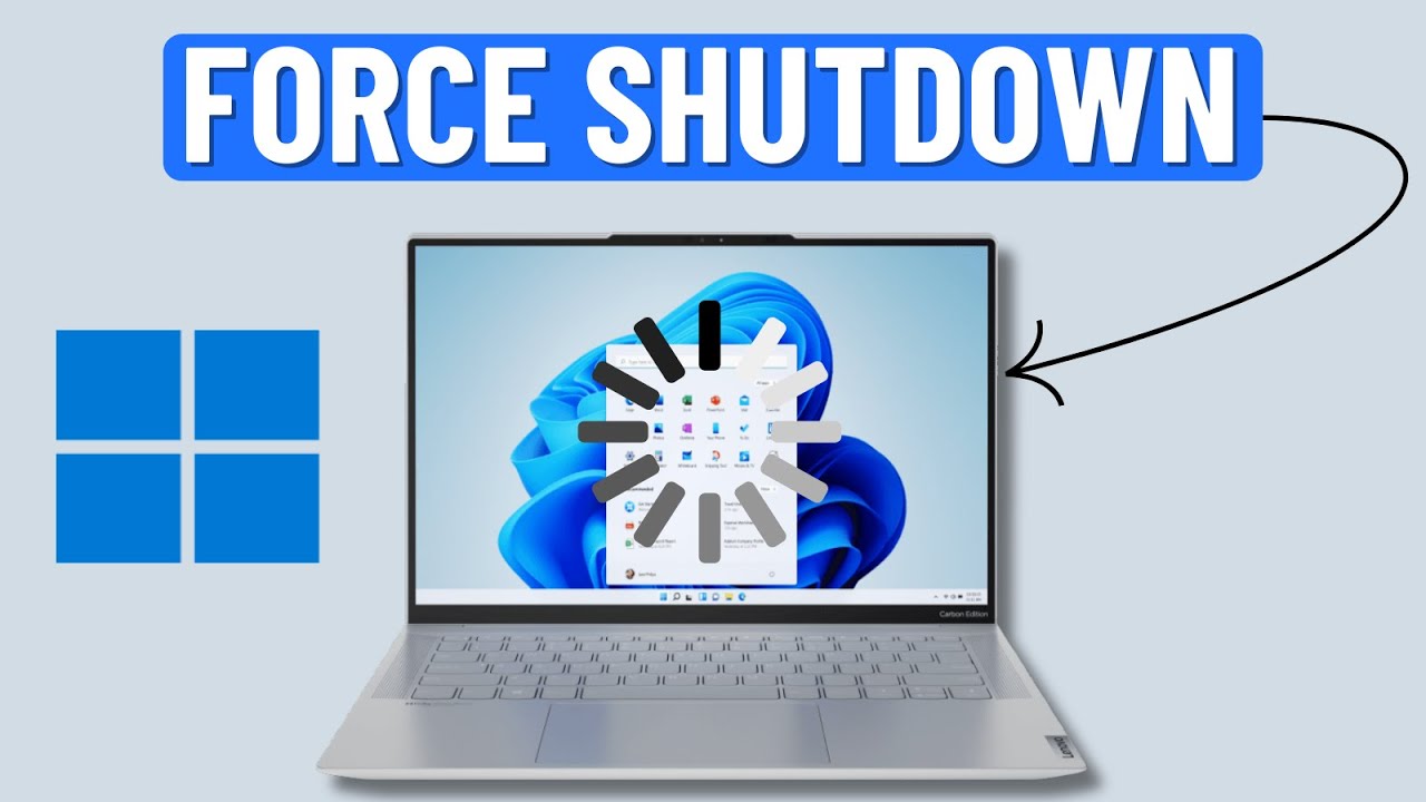 Force Shutdown Any Windows Laptop (in 30 Seconds) - YouTube