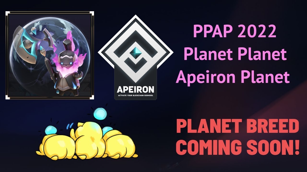 Planet Planet Apeiron Planet (PPAP) 星球繁殖DOODS介紹 - YouTube