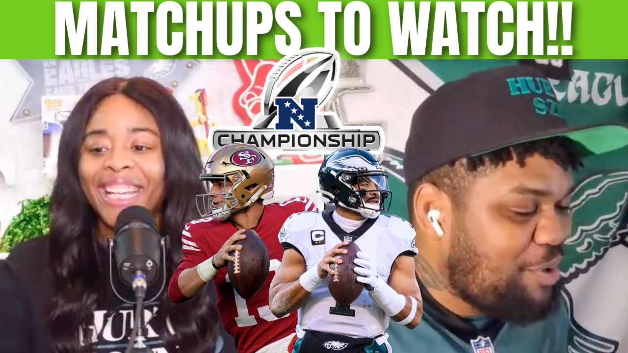 EAGLES VS 49ERS MATCHUPS TO WATCH FT LORD BRUNSON - YouTube