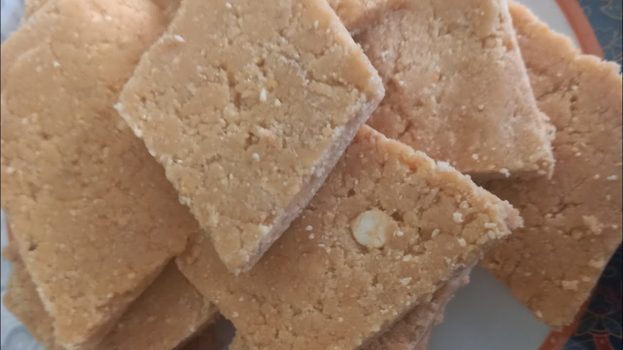 Besan ki barfi recipe (Burfi)||all time snack||only 3 ingredients ...