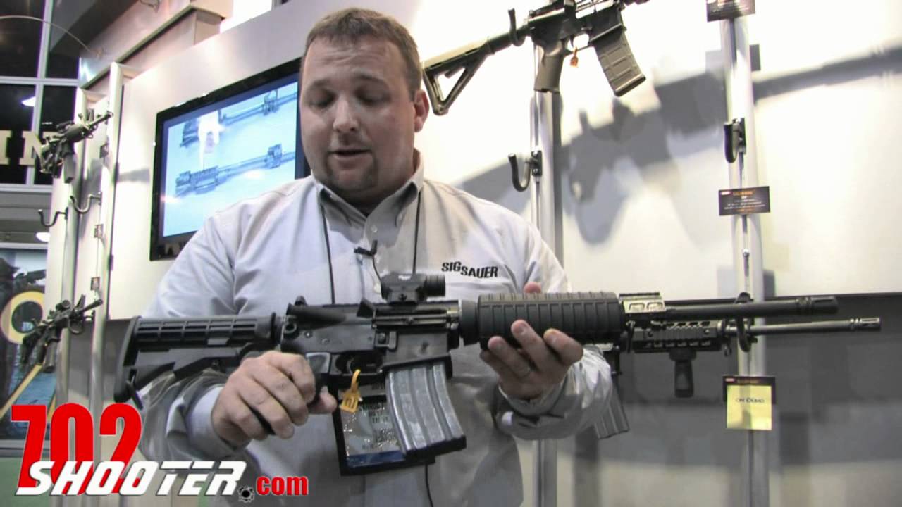 Sig Sauer M400 Rifles 2012 Shot Show - YouTube