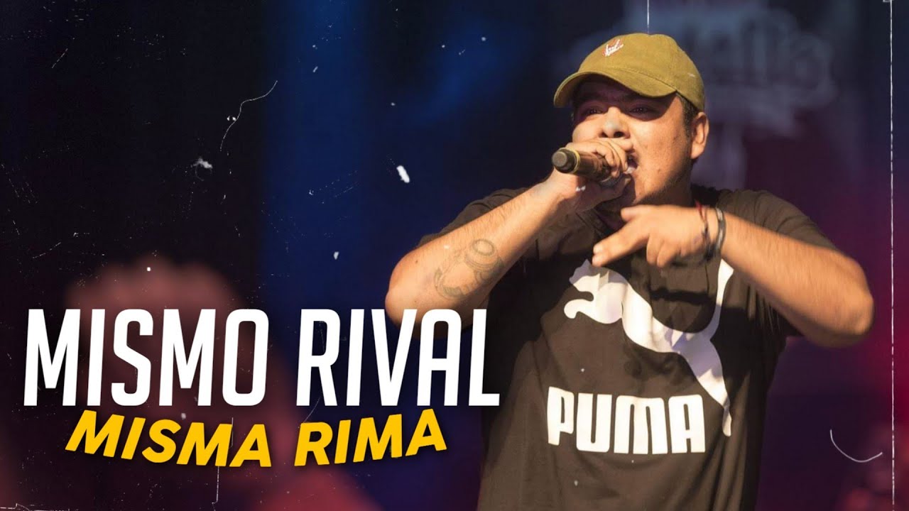 MISMO RIVAL, MISMA RIMA! | USARON LA MISMA RIMA PARA HUMILLAR #1 - YouTube