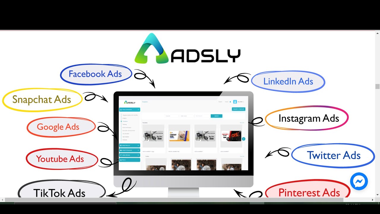 ADSLY ! The Ultimate Ads making Software For your Business.. - YouTube