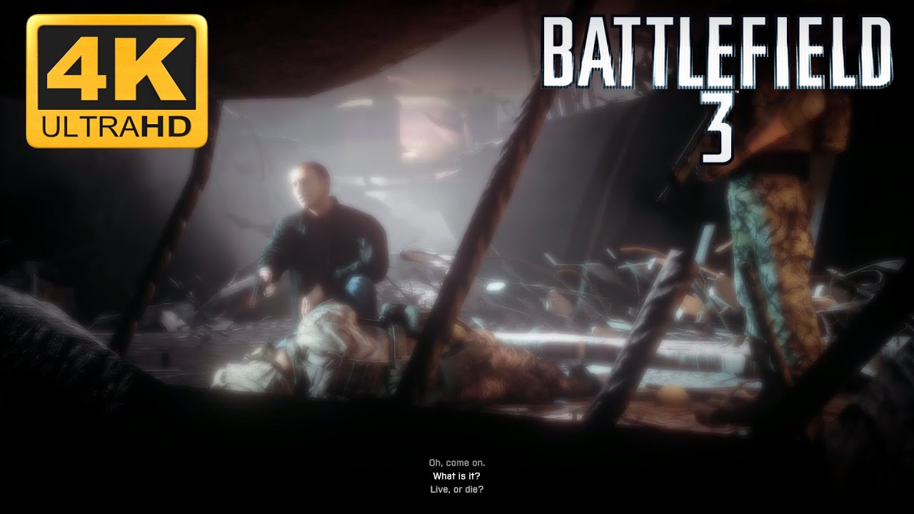 Battlefield 3 : Mission 3 - UPRISING [Ultra Setting, 4K 60FPS] - YouTube