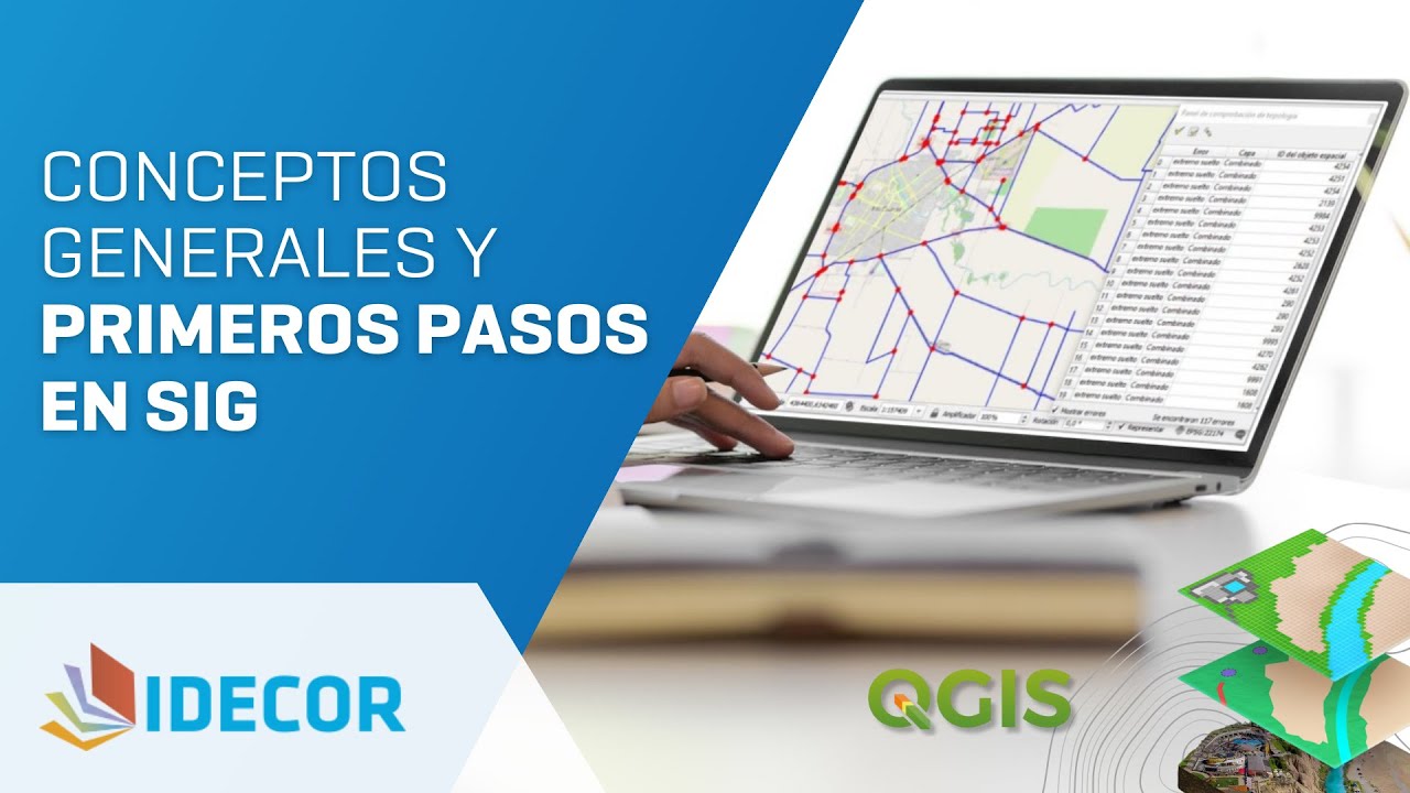 Conceptos generales y primeros pasos en SIG - YouTube
