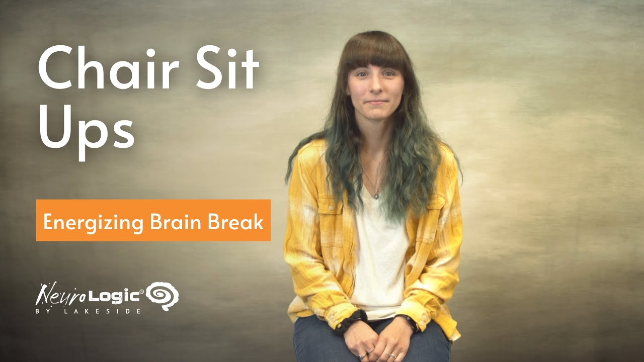 Brain Break: Chair Sit Ups - YouTube