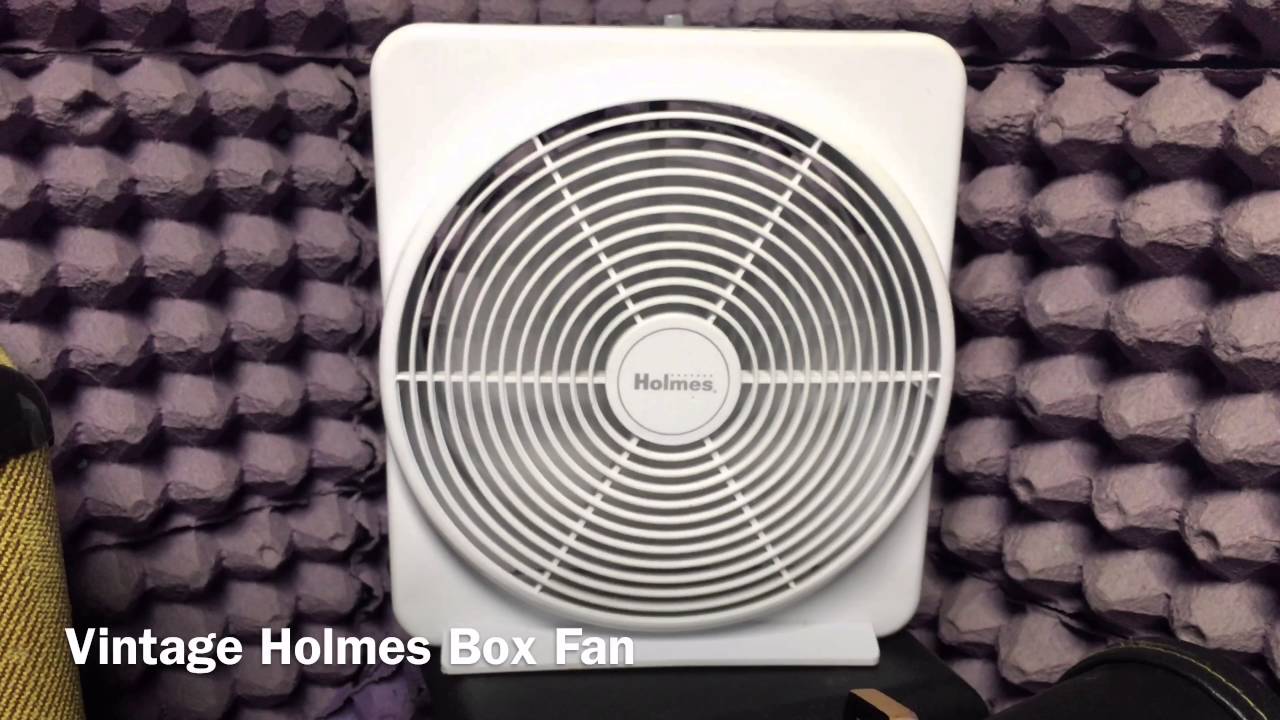 Vintage Holmes Box Fan 4K - YouTube