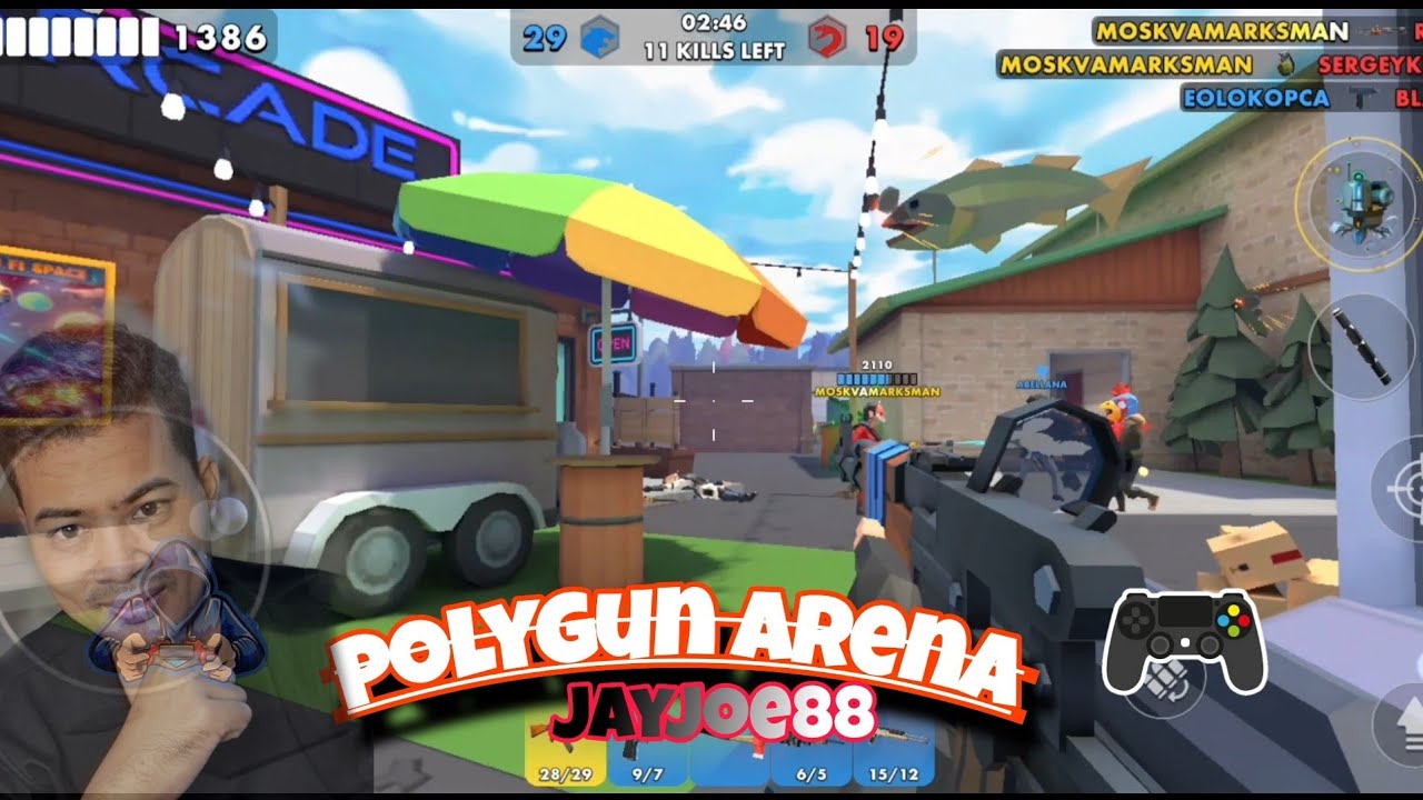 playing polygun arena games is very draining patience#gameviral - YouTube