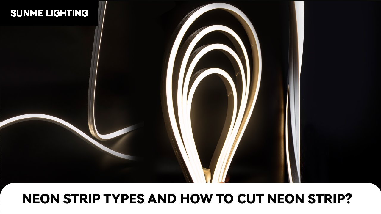 Sunmestriplights:how to cut neon lights? - YouTube