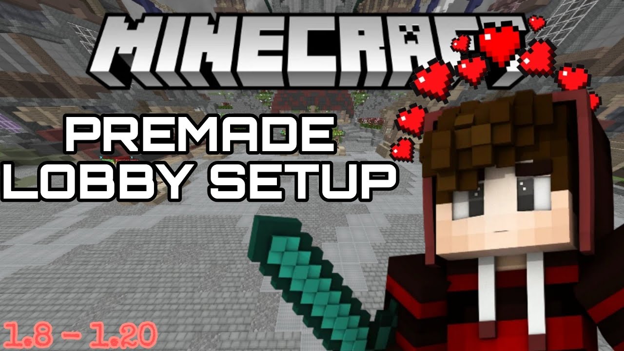 PREMADE LOBBY SETUP MINECRAFT | DOWNLOAD NOW | - YouTube