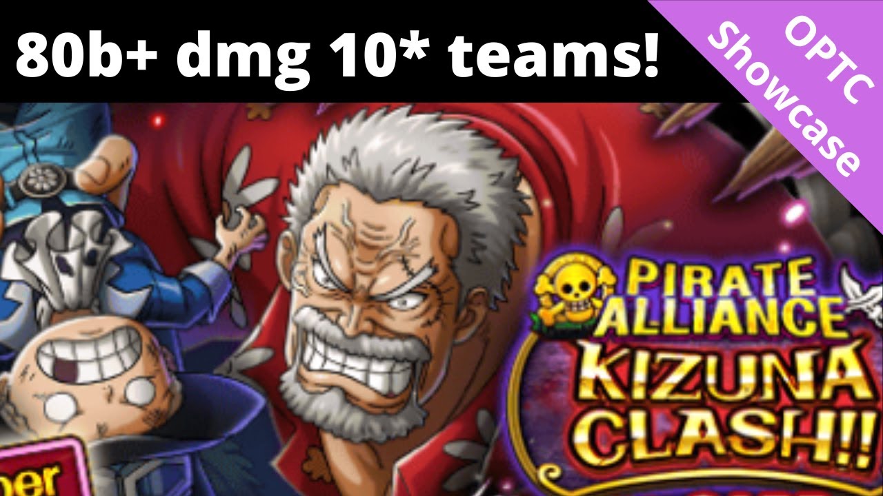 My HIGH DAMAGE teams for 10* Garp! 80 billion damage vs EVERY color ...