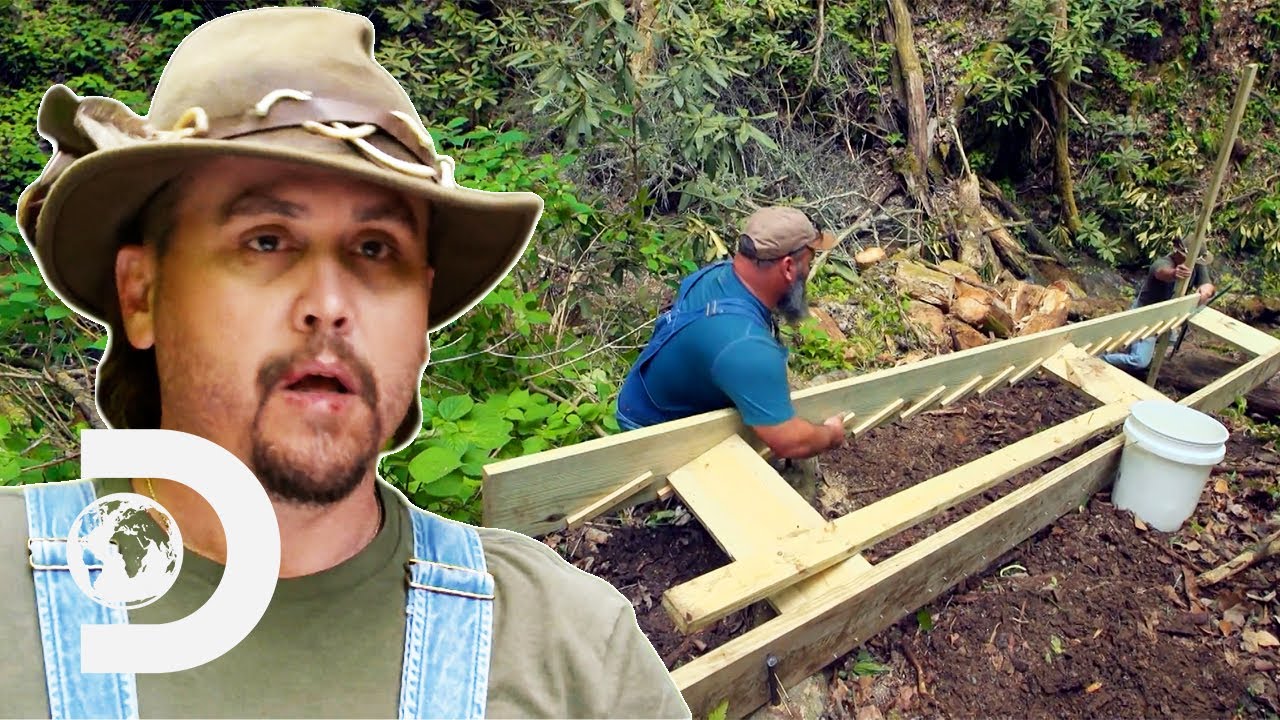 Mike Cockrell Goes DIY To Create Easy Access To His Still Location ...