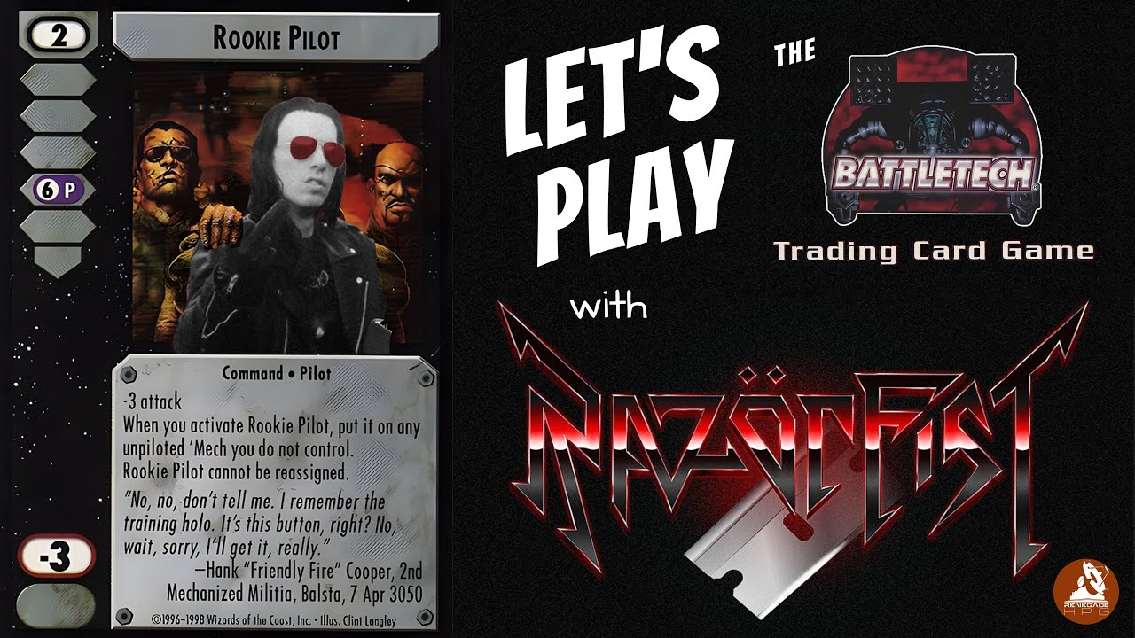 Let's Play the BattleTech Trading Card Game with RazörFist - YouTube