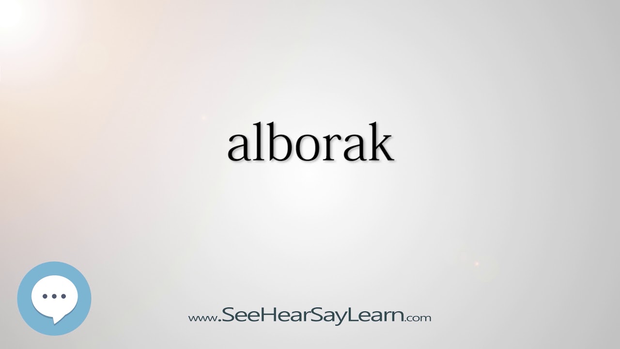 alborak (Every English Word Pronounced) 📕🔊🗣️😎 - YouTube
