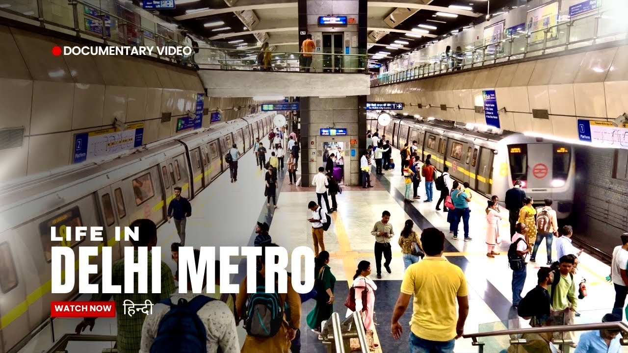 "Life in Delhi Metro: A Journey Through The Capital's Lifeline" | Full ...