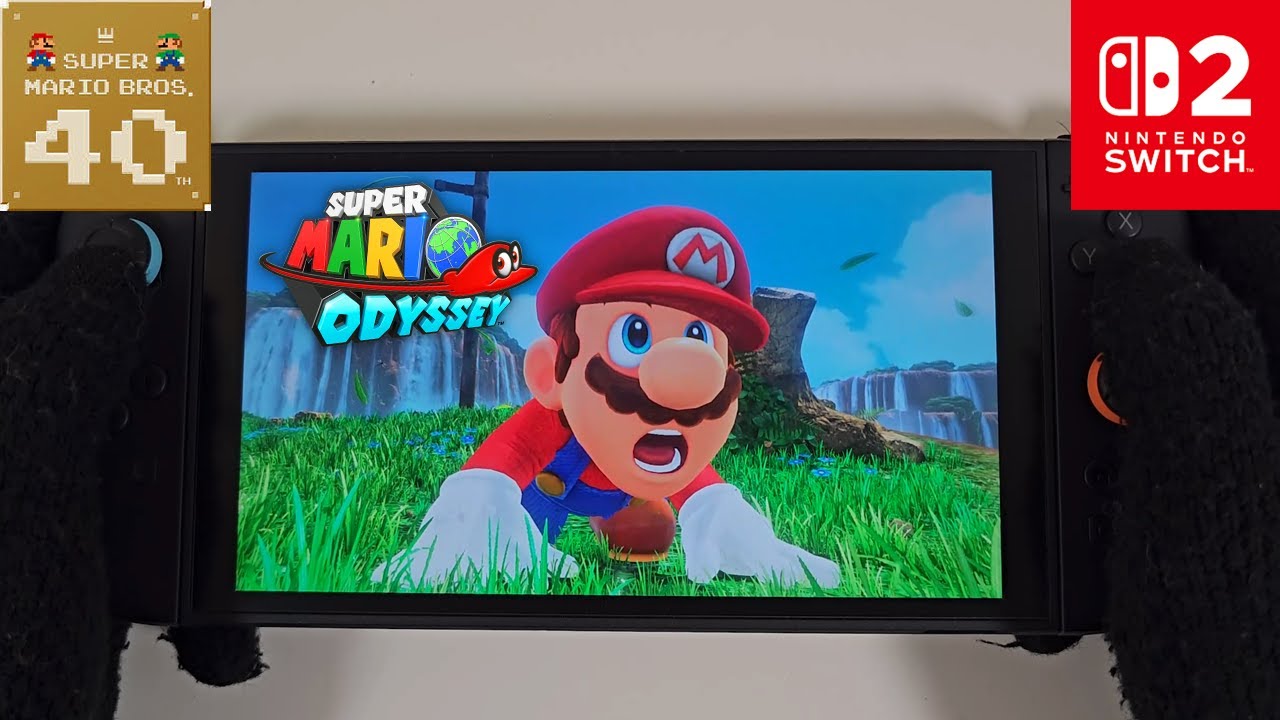 Super Mario Odyssey Nintendo Switch 2 Upgrade Edition Handheld Mode ...