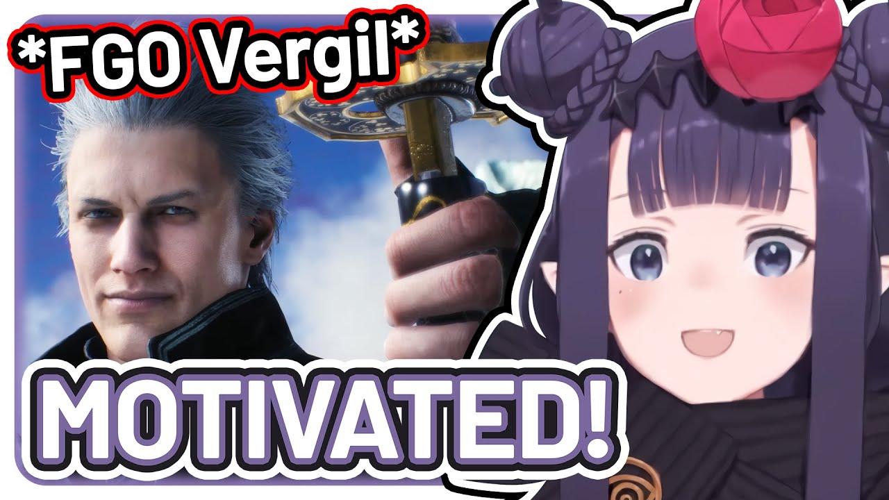When Ina sees the Vergil of FGO 【Hololive EN】 - YouTube