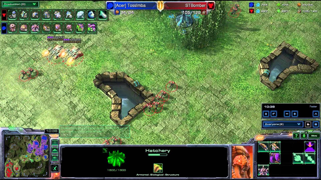 HD Starcraft 2 Scarlett v Bomber ZvT g4 - YouTube