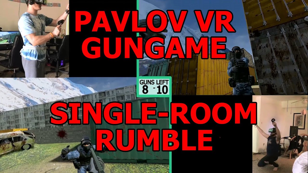 Pavlov VR Gun Game - Single-Room Rumble - YouTube