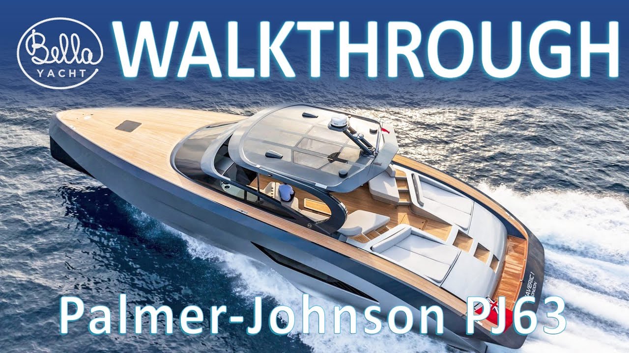 Walkthrough video of the Luxury Yacht Palmer Johnson PJ63 | Immediate ...