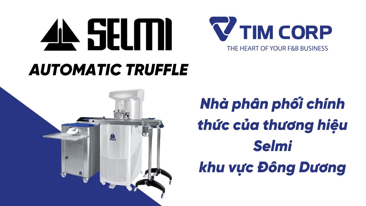 SELMI AUTOMATIC TRUFFLE Phân phối chính hãng bởi TIM Corp - YouTube