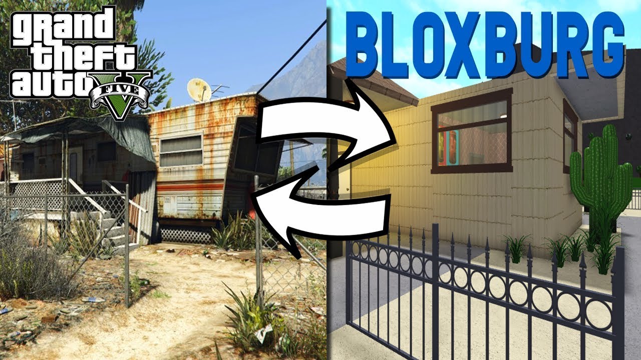 Recreating Trevor's House On Bloxburg - YouTube