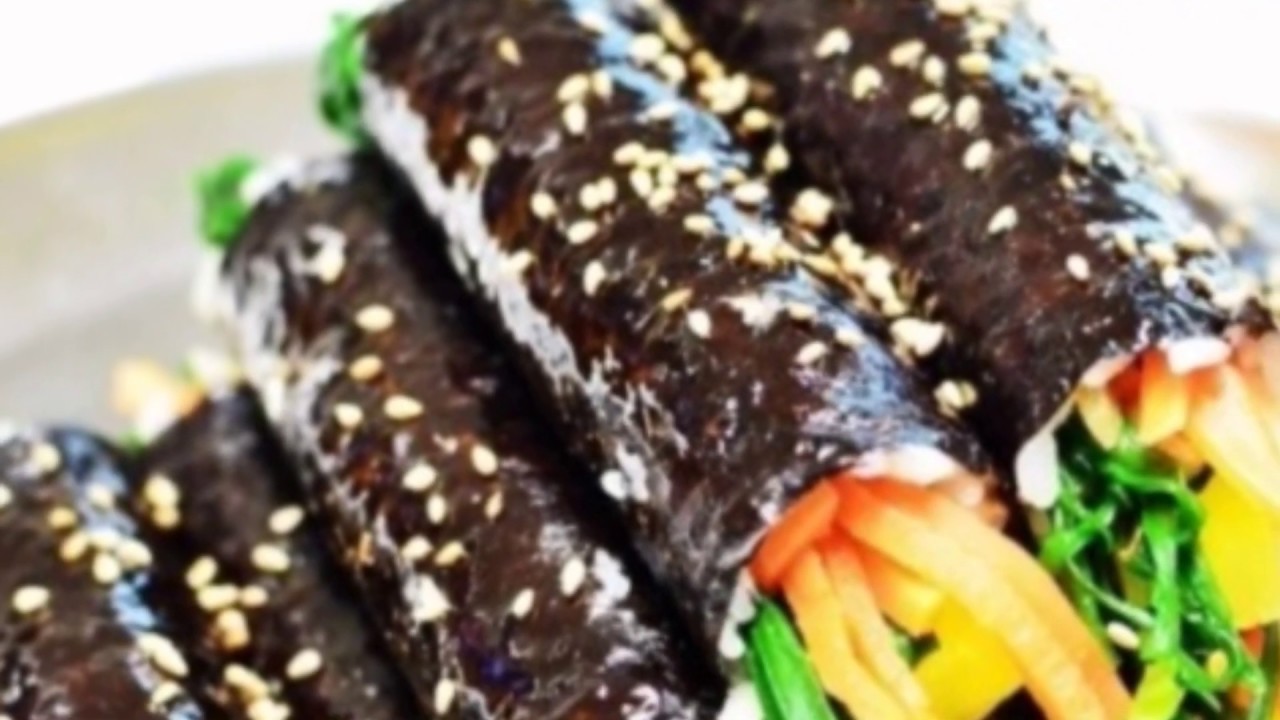 KİM BAP - KORE USULÜ YOSUN SARMASI (김밥) - YouTube