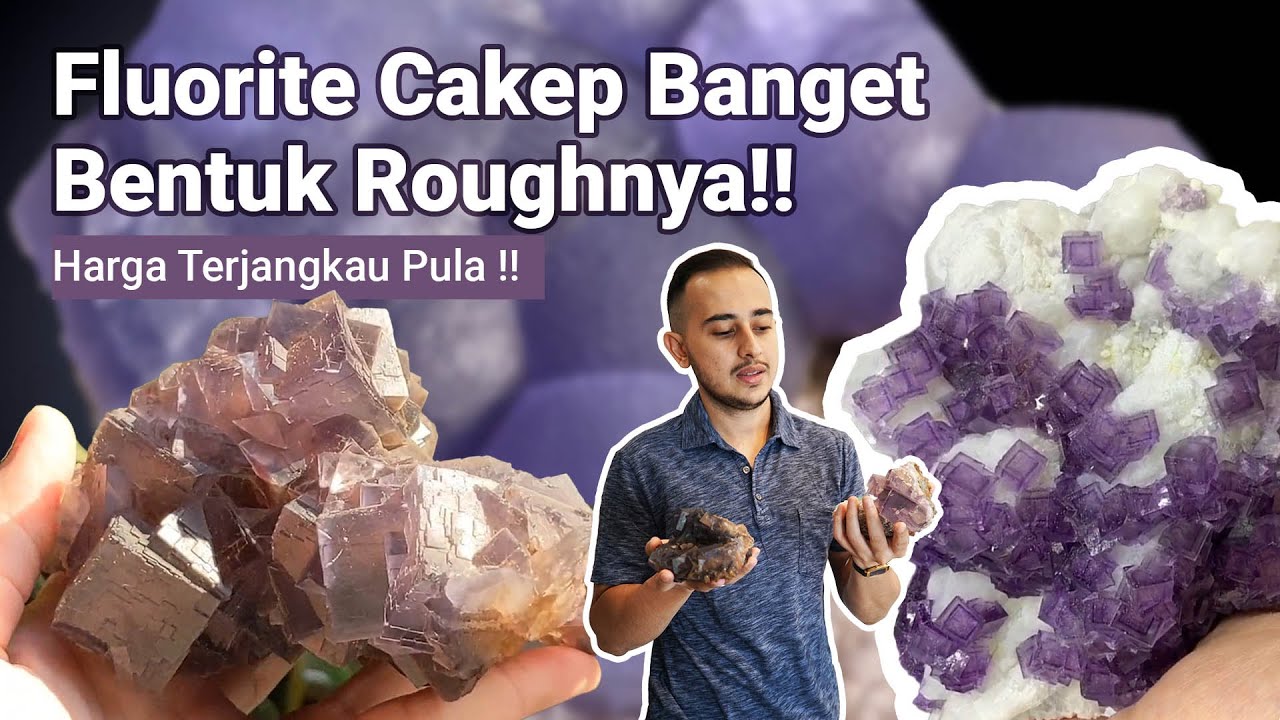 MENGENAL BATU FLUORITE: KEREN BANGET FORMASI CRYSTALNYA! II Adam Harits, G.G (GRILAB) - YouTube