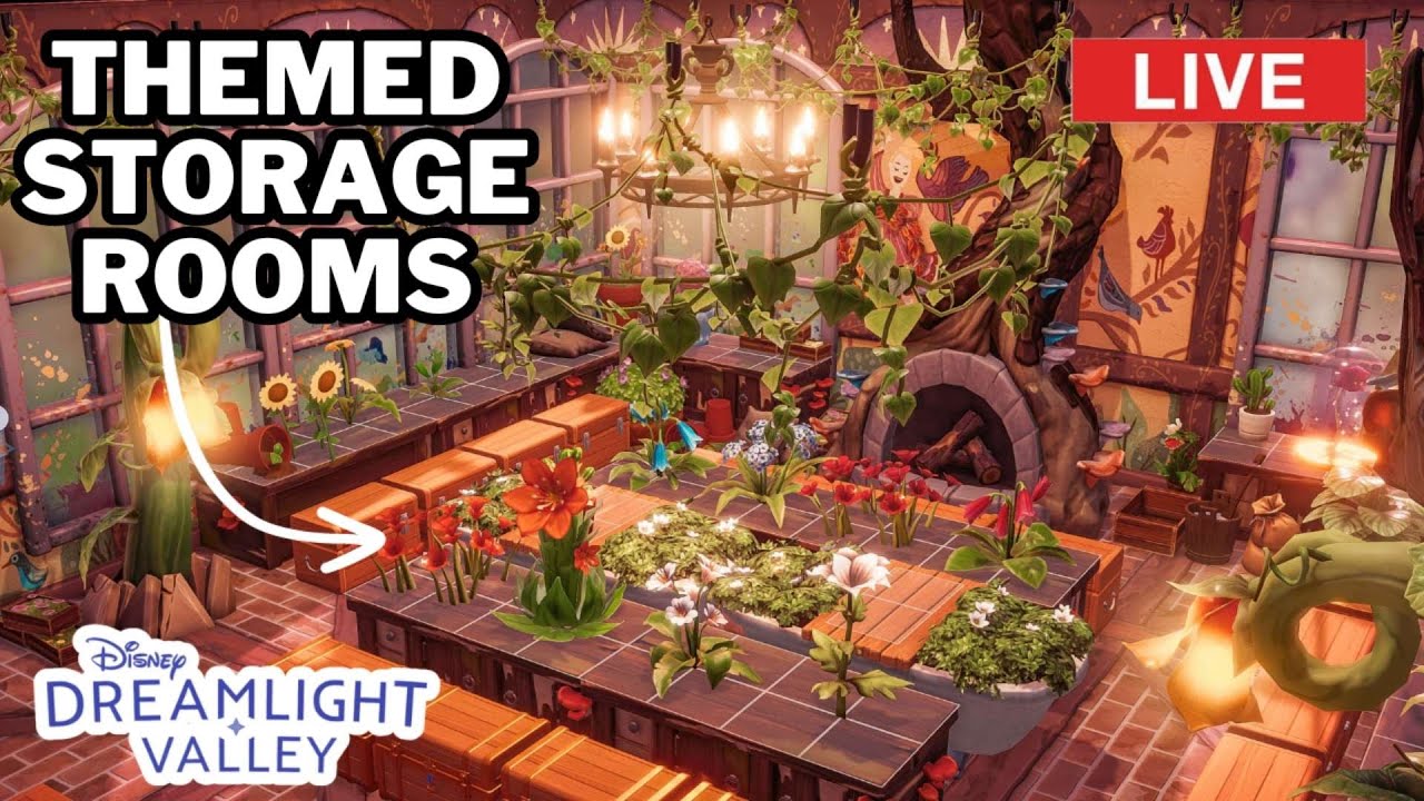 🔴My Valley's a MESS & DISASTER//Clean up, Design, & Storage Organize ...